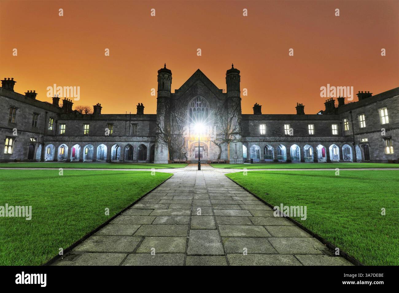Irish landscapes and buildings Stock Photo - Alamy