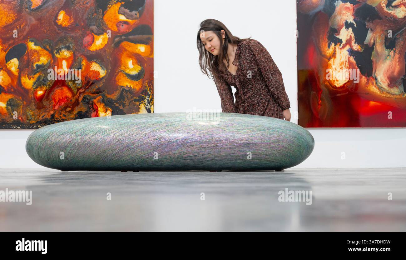 Newport Street Gallery, London, UK. 27th Mar, 2025. Raging Planet, an ...