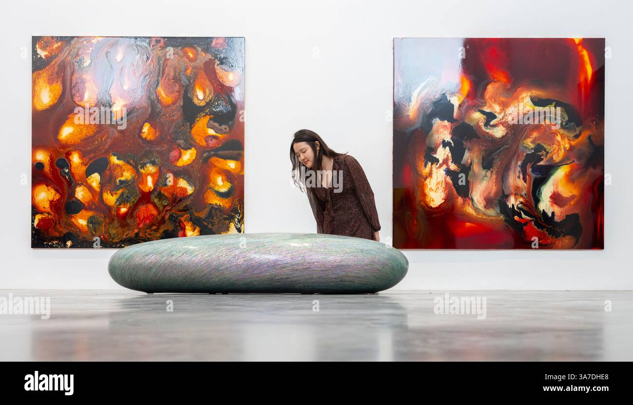 Newport Street Gallery, London, UK. 27th March, 2025. Raging Planet, an ...