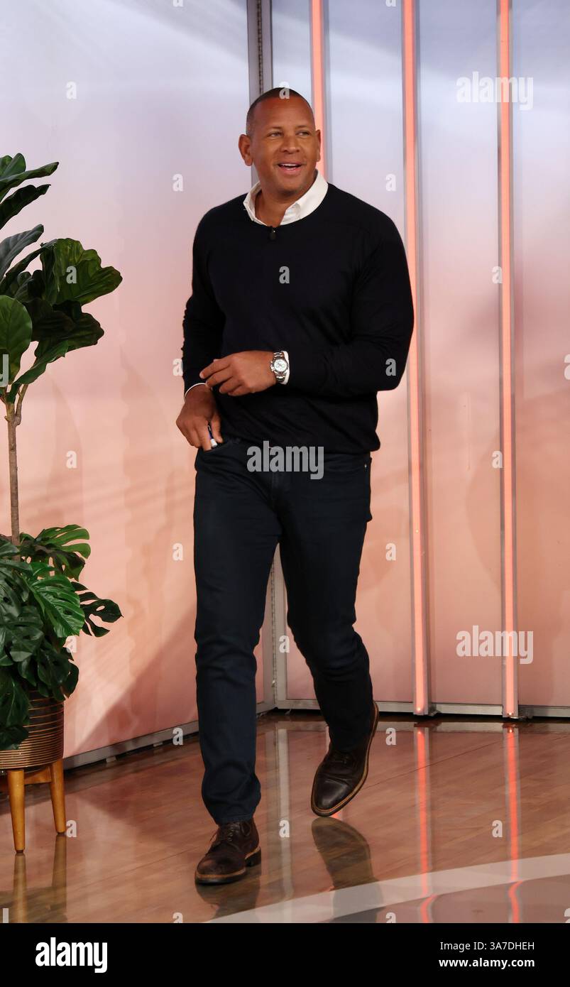 DORAL FL-MARCH 27: Alex Rodriguez is seen during Univision “Despierta ...