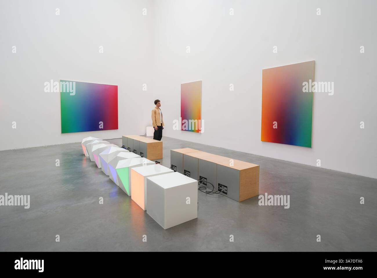 London, UK 27 March 2025. Preview of Raging Planet at Newport Gallery ...