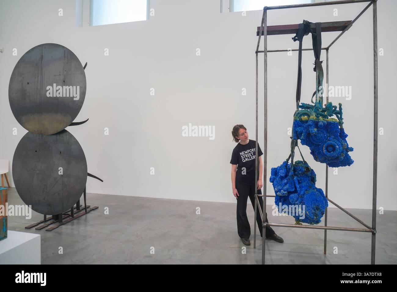 London, UK 27 March 2025. Preview of Raging Planet at Newport Gallery ...