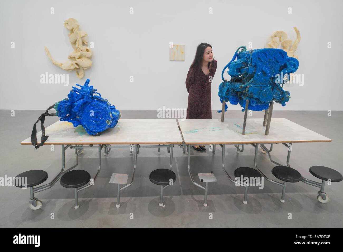 London, UK 27 March 2025. Preview of Raging Planet at Newport Gallery ...