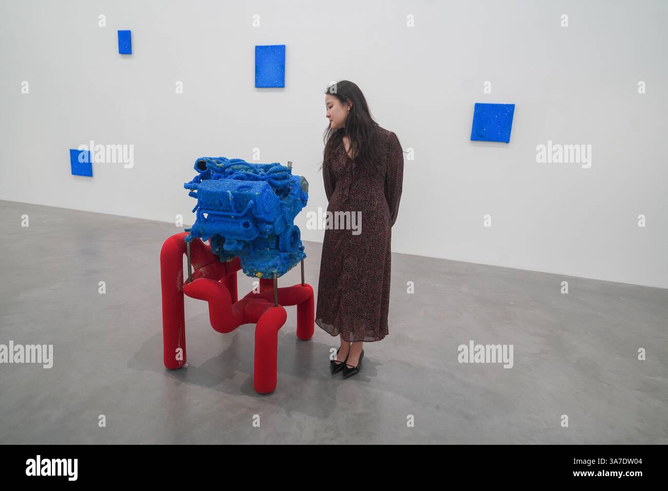 London, UK 27 March 2025. Image: Roger Hiorns, All Night Chemist, 2004 ...