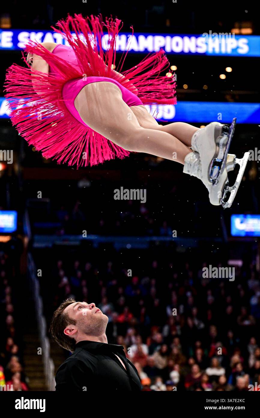 Lia PEREIRA & Trennt MICHAUD (CAN), during Pairs Short Program, at the ...