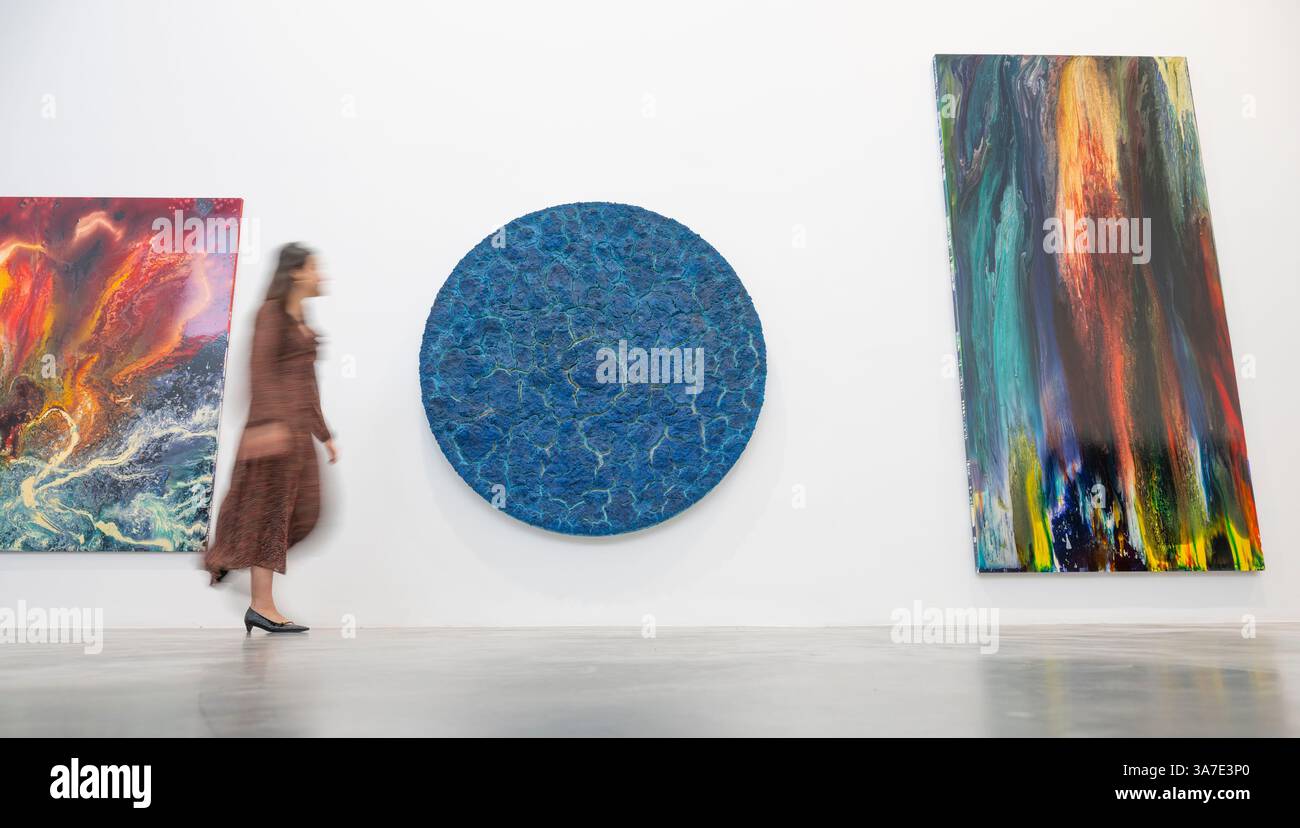 Newport Street Gallery, London, UK. 27th Mar, 2025. Raging Planet, an ...