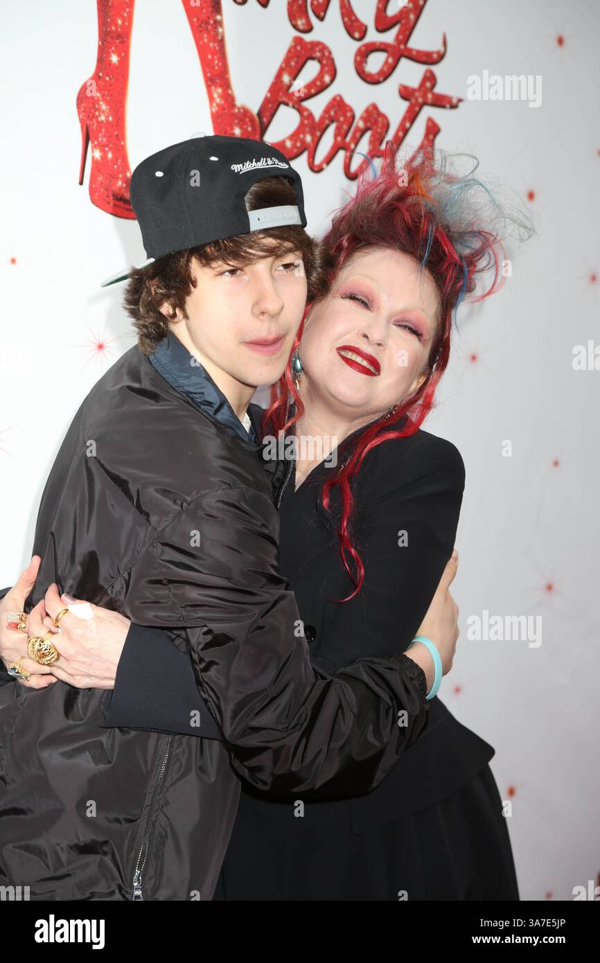 April 4, 2013 - New York, New York, U.S. - ''Kinky Boots'' Opening ...