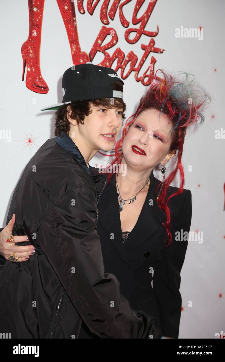 April 4, 2013 - New York, New York, U.S. - ''Kinky Boots'' Opening ...