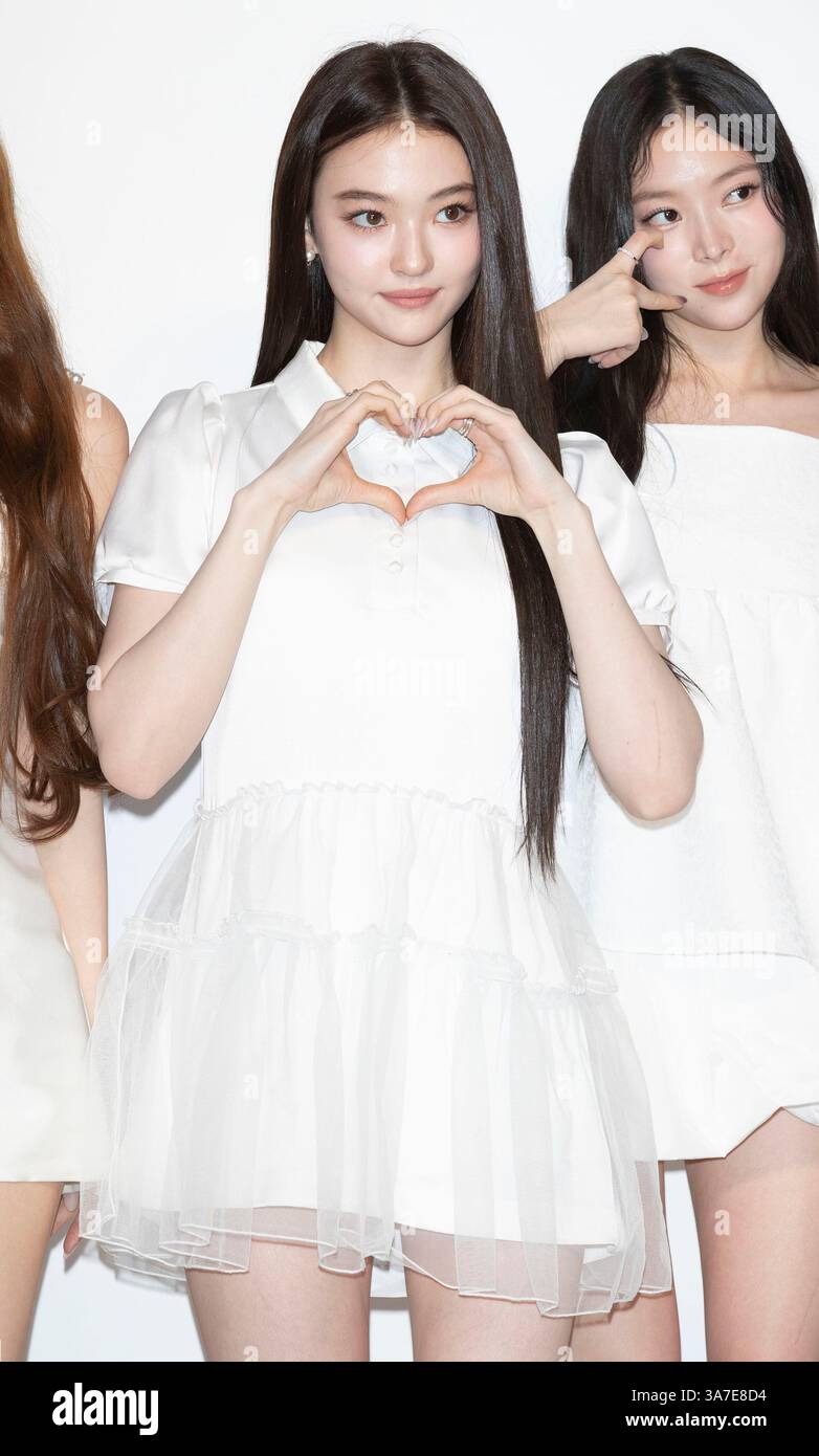 Seoul, South Korea. 26th Mar, 2025. (L to R) South Korean Sooin, Gawon ...