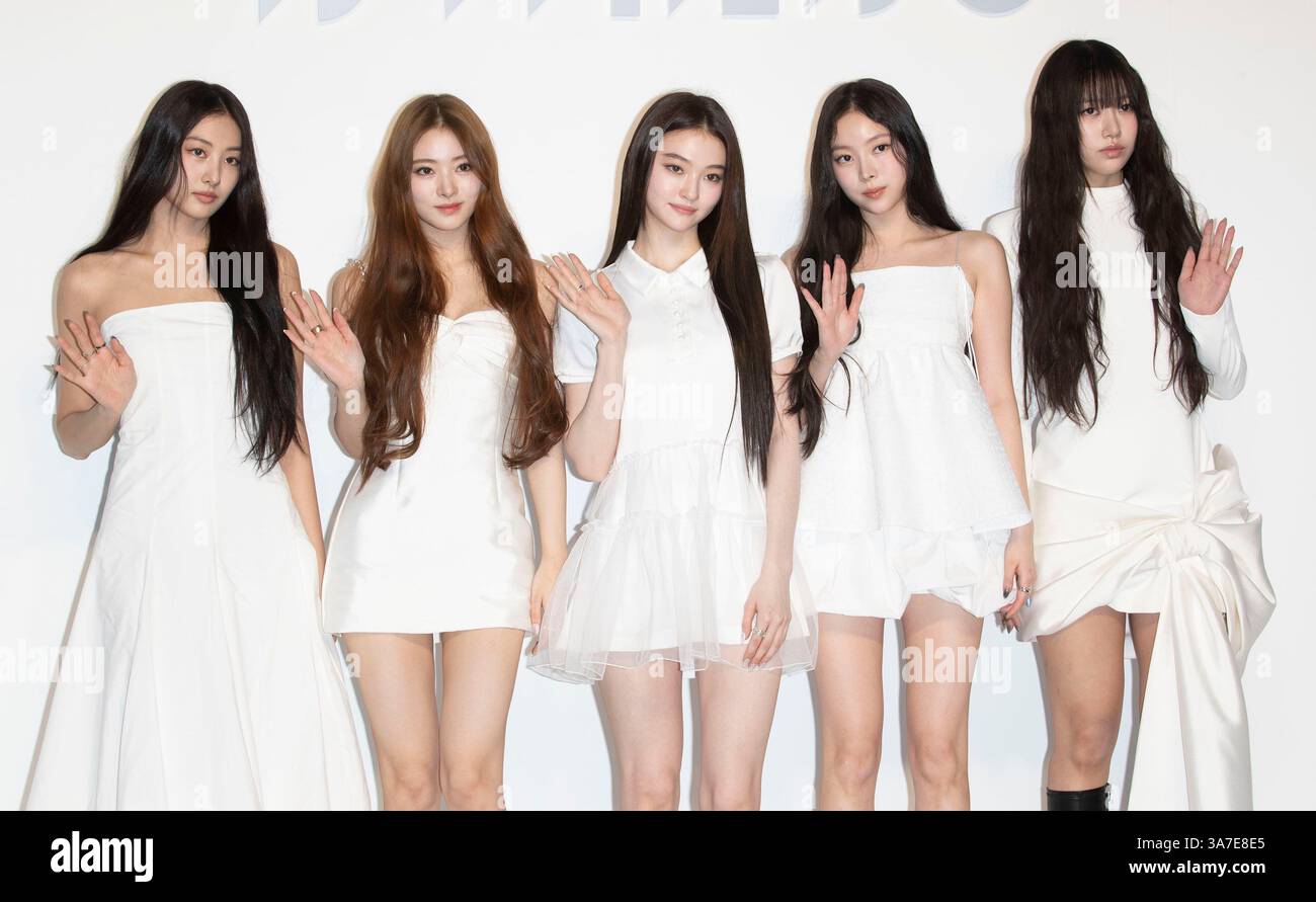 Seoul, South Korea. 26th Mar, 2025. (L to R) South Korean Sooin, Gawon ...