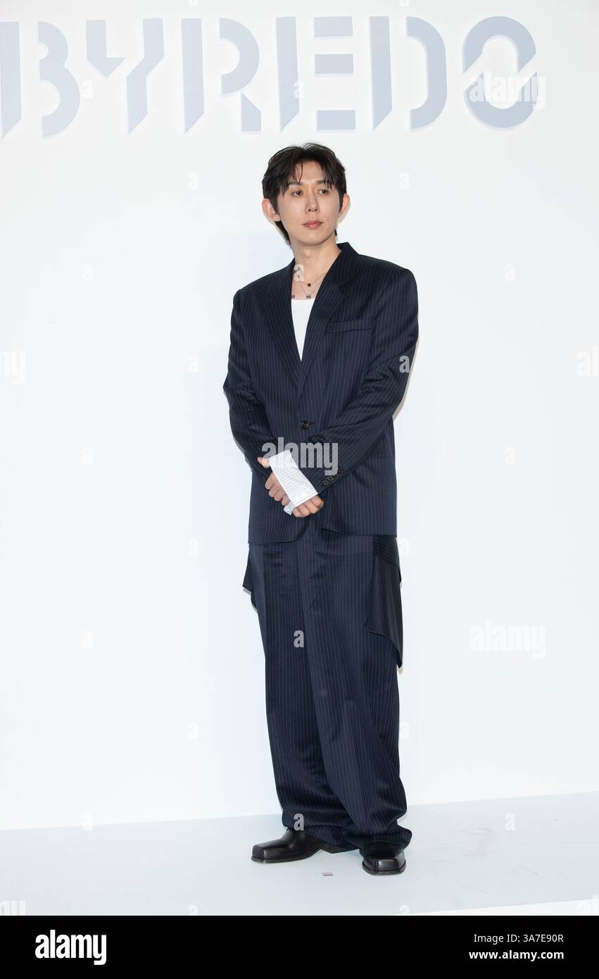 Seoul, South Korea. 26th Mar, 2025. South Korean rapper CODE KUNST ...