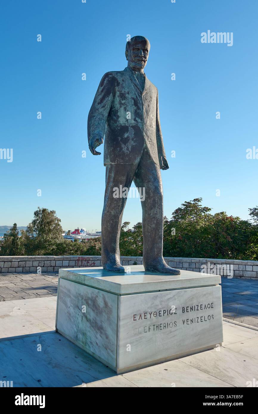 Crete.Greece - March 27, 2025: Historical monument of Eleftherios ...