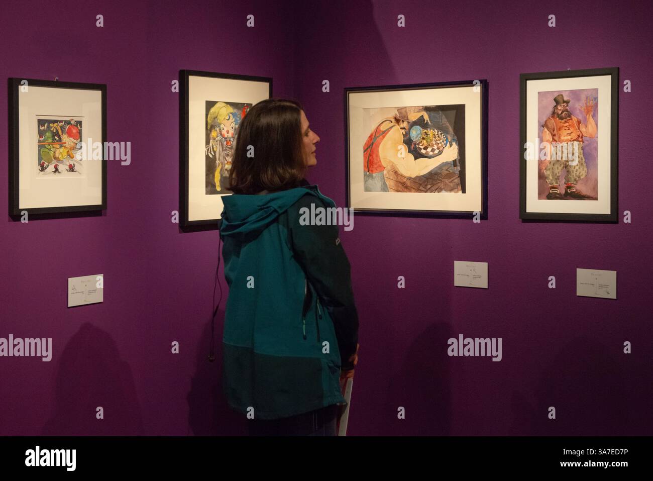 Rome, Italy March 15, 2025: Amano Corpus Animae. The largest exhibition ...
