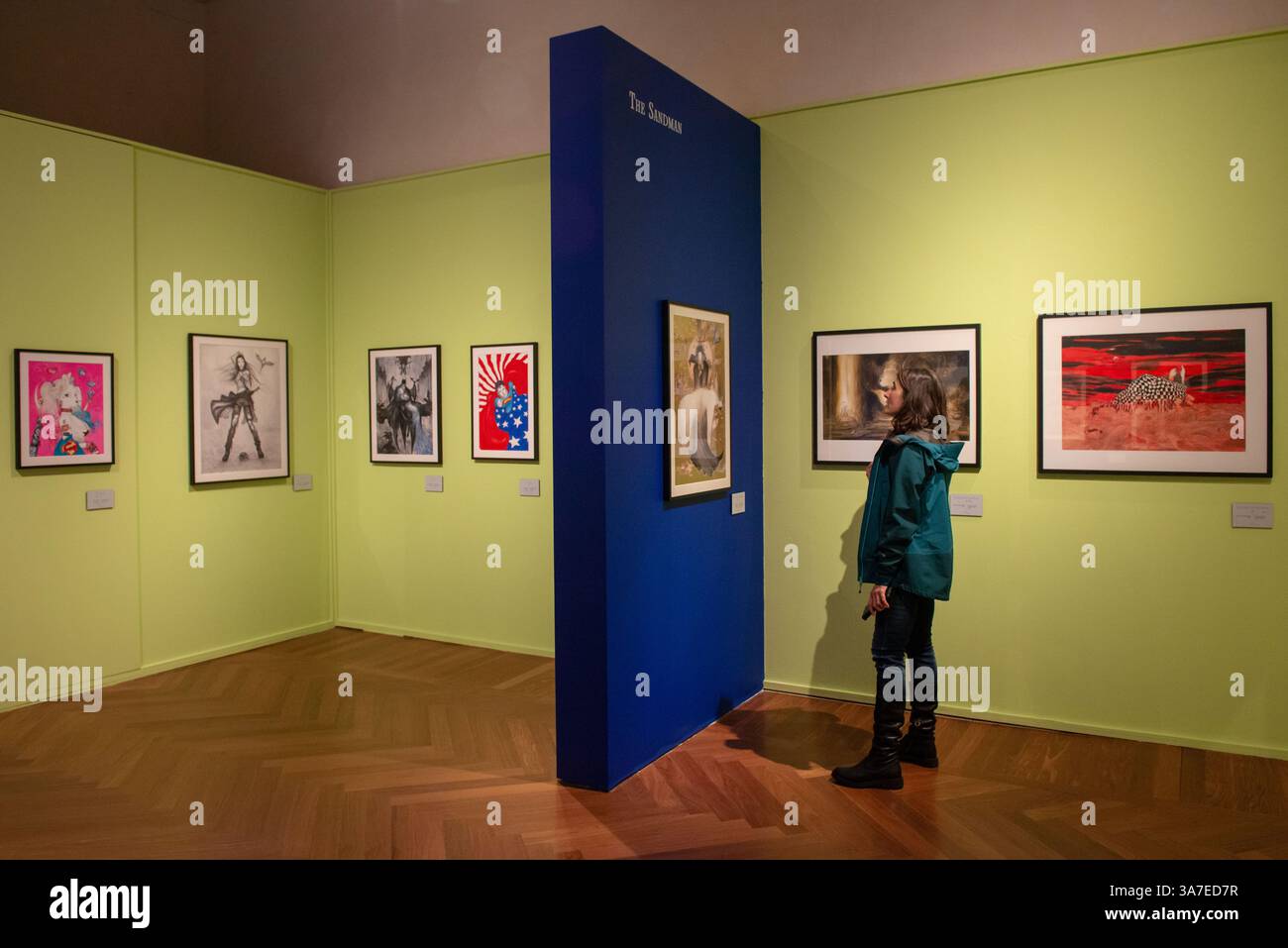 Rome, Italy March 15, 2025: Amano Corpus Animae. The largest exhibition ...