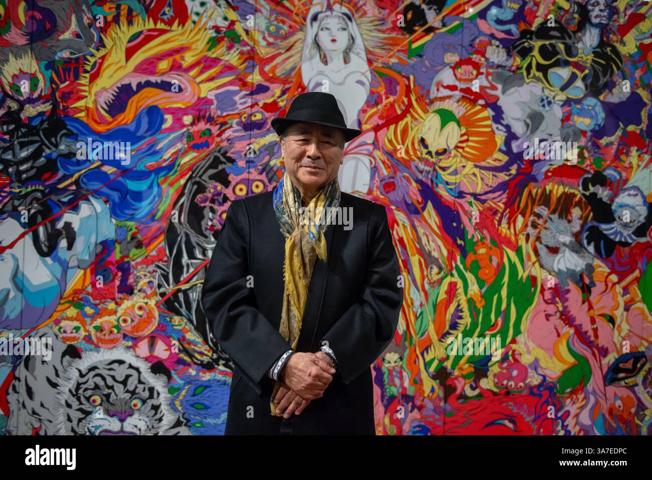 Rome, Italy March 15, 2025: Amano Corpus Animae. The largest exhibition ...