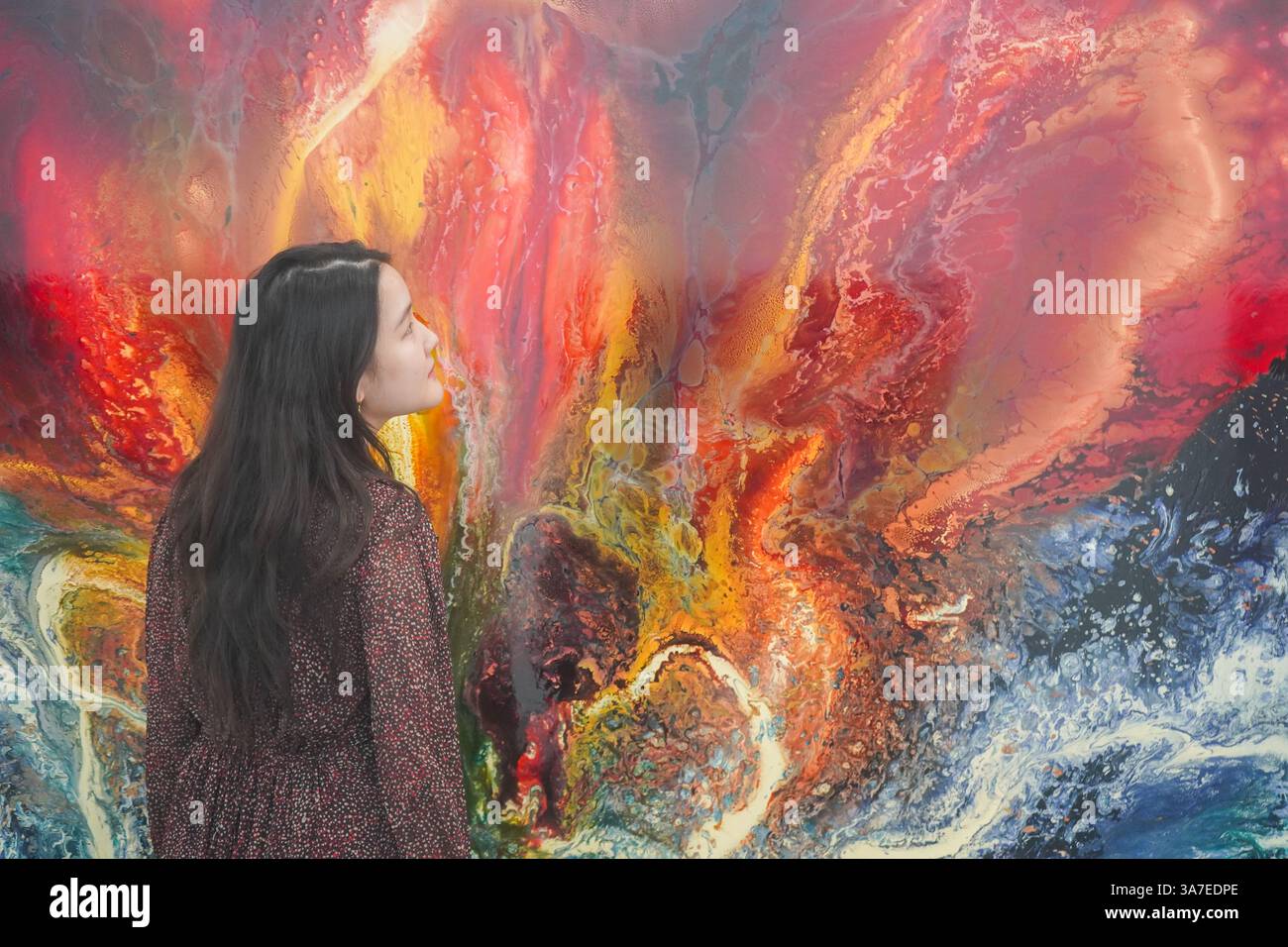 London, UK 27 March 2025. Image: Keith Tyson Mathematical Nature ...