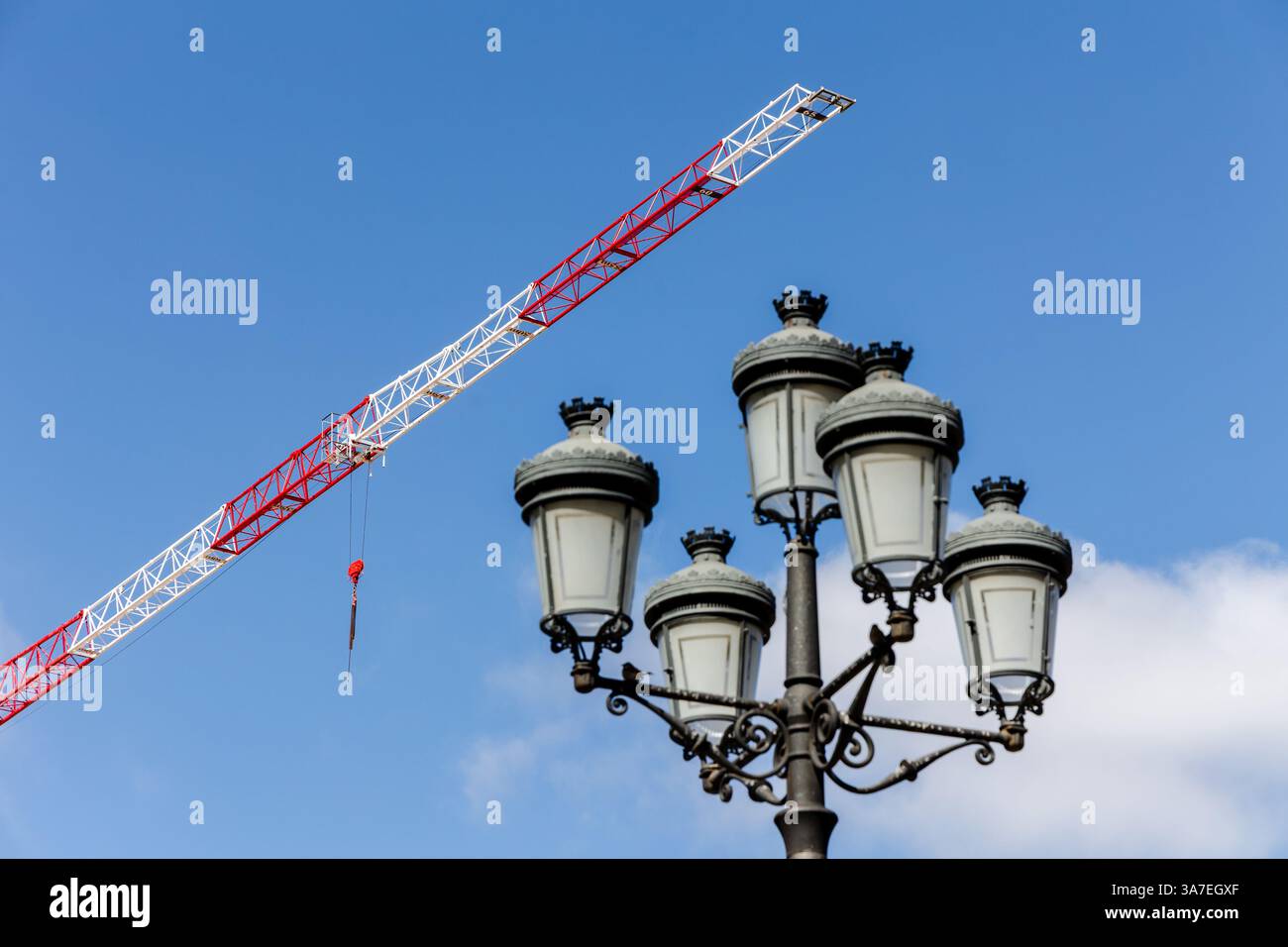 Urban construction site featuring tower hi-res stock photography and ...
