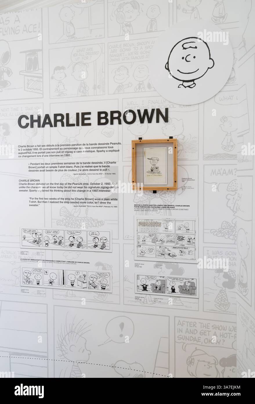 SNOOPY IN SYLE EXHIBITION IN PARIS Stock Photo - Alamy