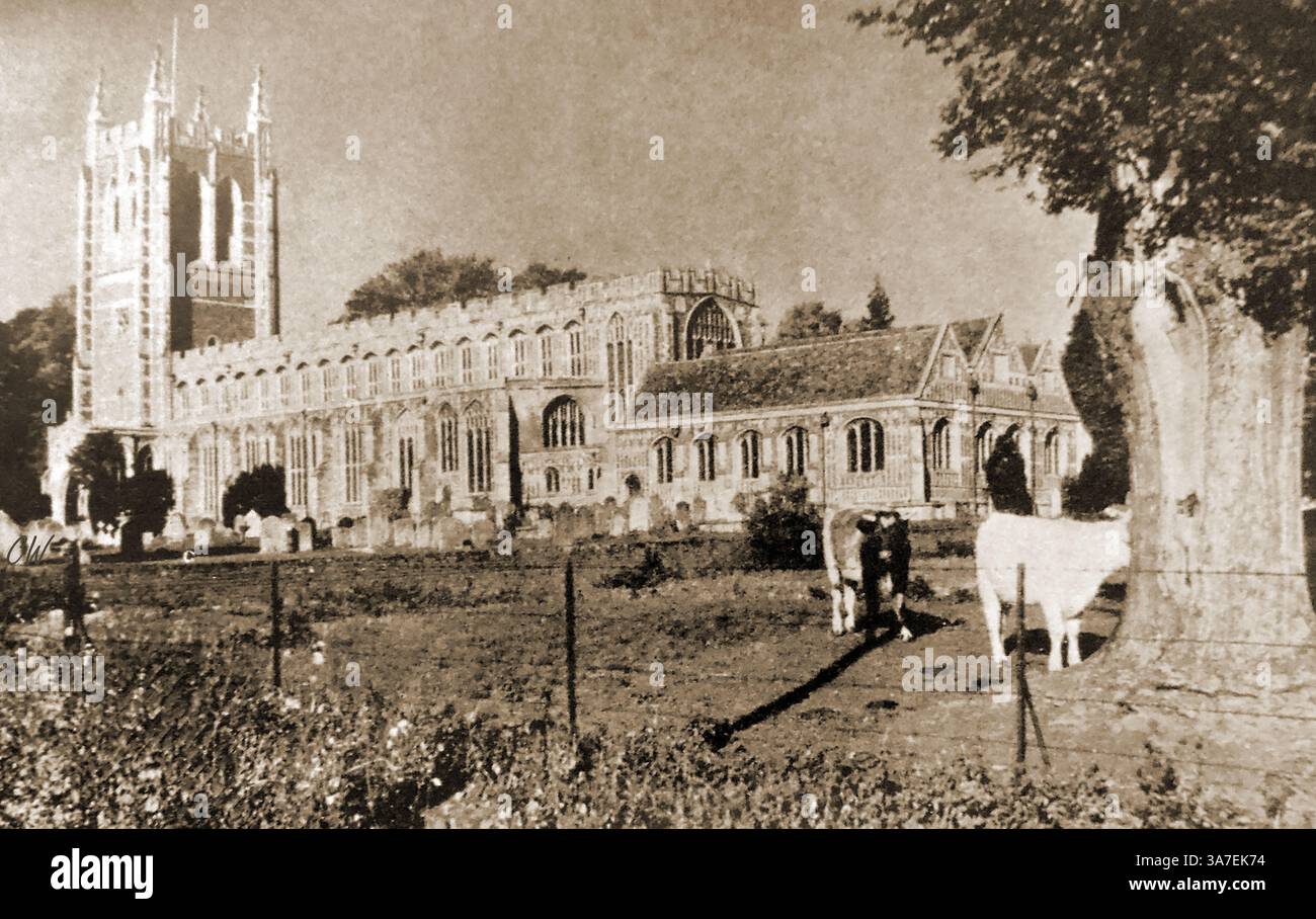 1940s old english church near hi-res stock photography and images - Alamy