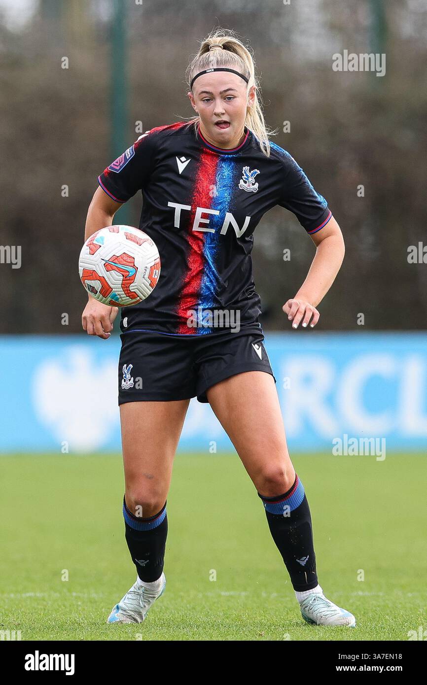 Crystal Palace's Lexi Potter during the Barclays Women's Super League ...