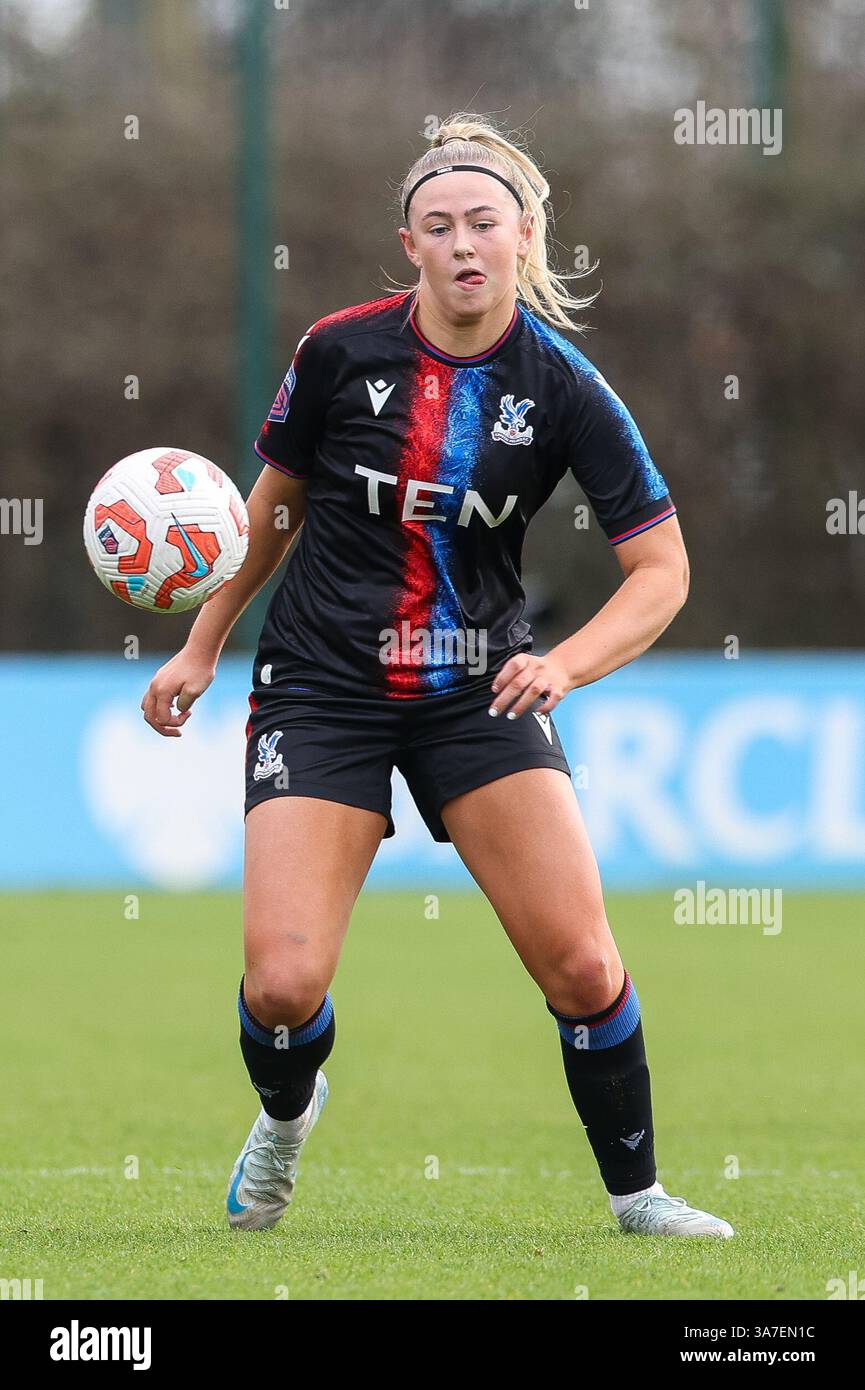 Crystal Palace's Lexi Potter during the Barclays Women's Super League ...