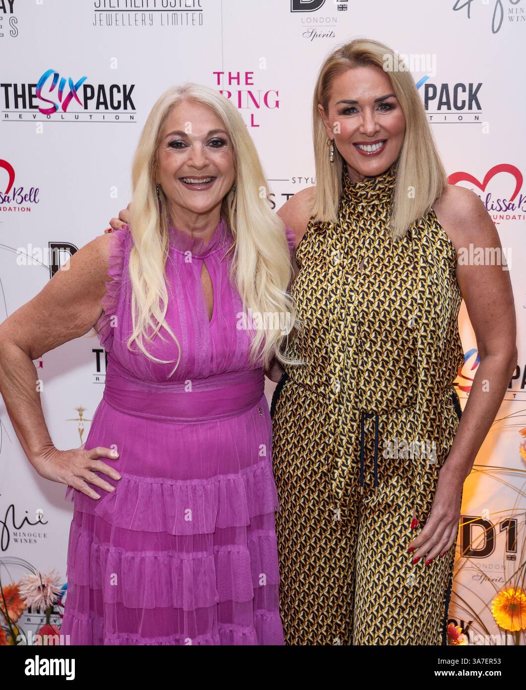 London, UK. 26th Mar, 2025. Vanessa Feltz and Claire Sweeney attend the ...
