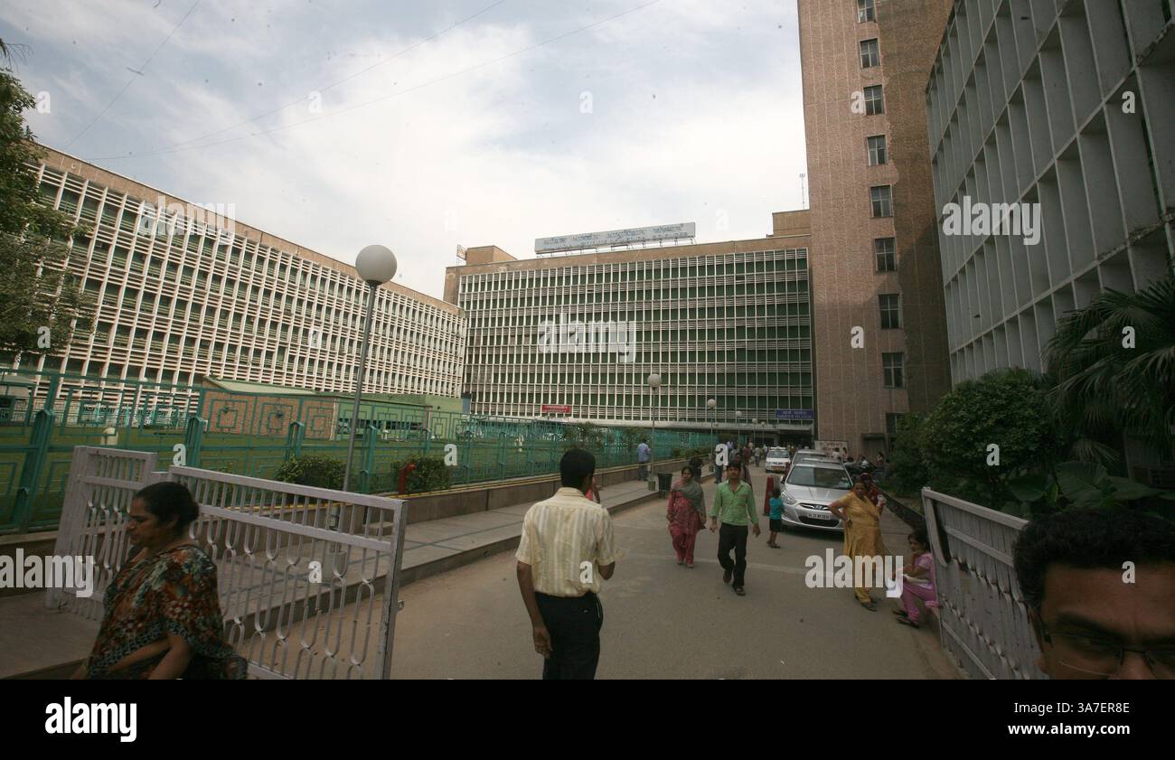 NEW DELHI, INDIA - OCTOBER 25 : All-India Institute of Medical Sciences ...