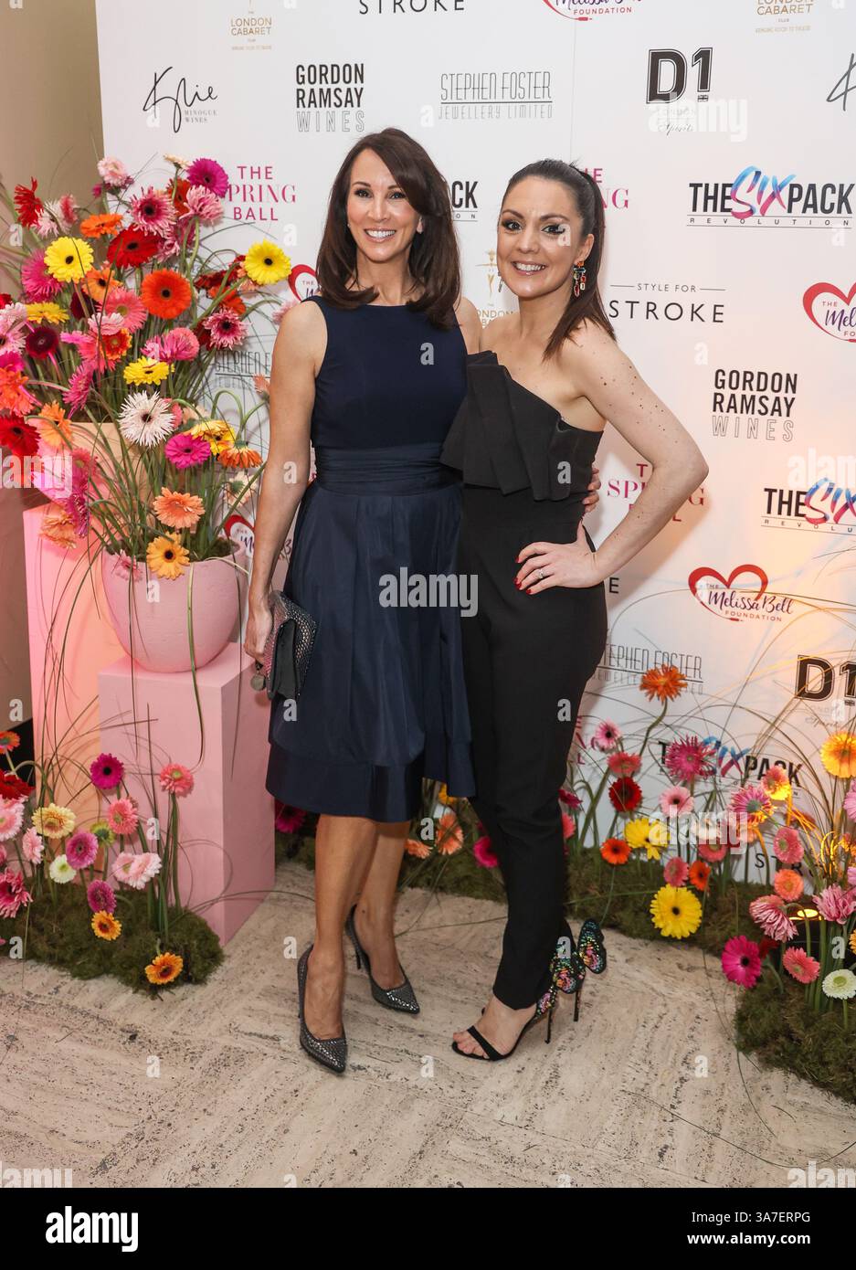 London, UK. 26th Mar, 2025. Andrea McLean and Laura Tobin attends the ...