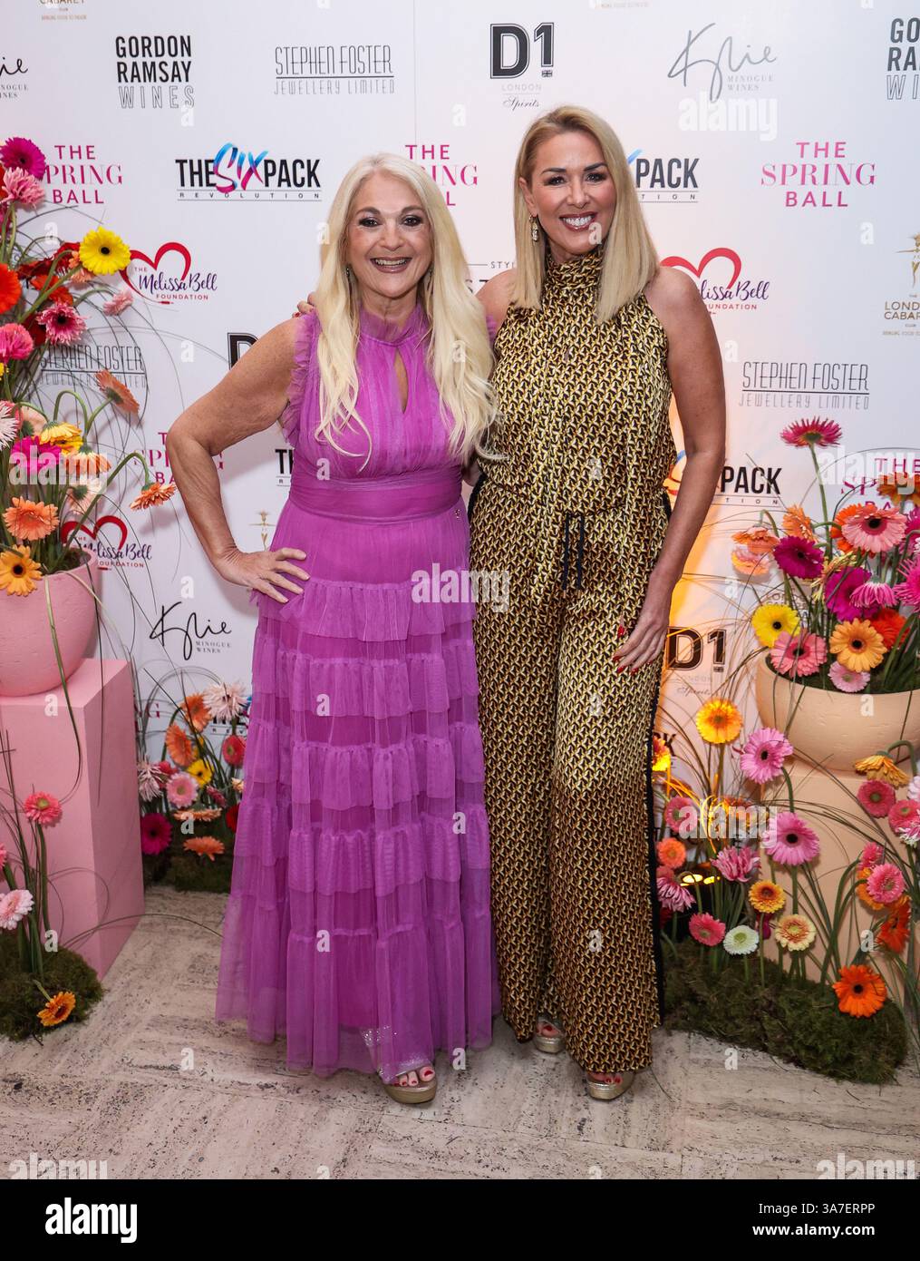 London, UK. 26th Mar, 2025. Vanessa Feltz and Claire Sweeney attends ...