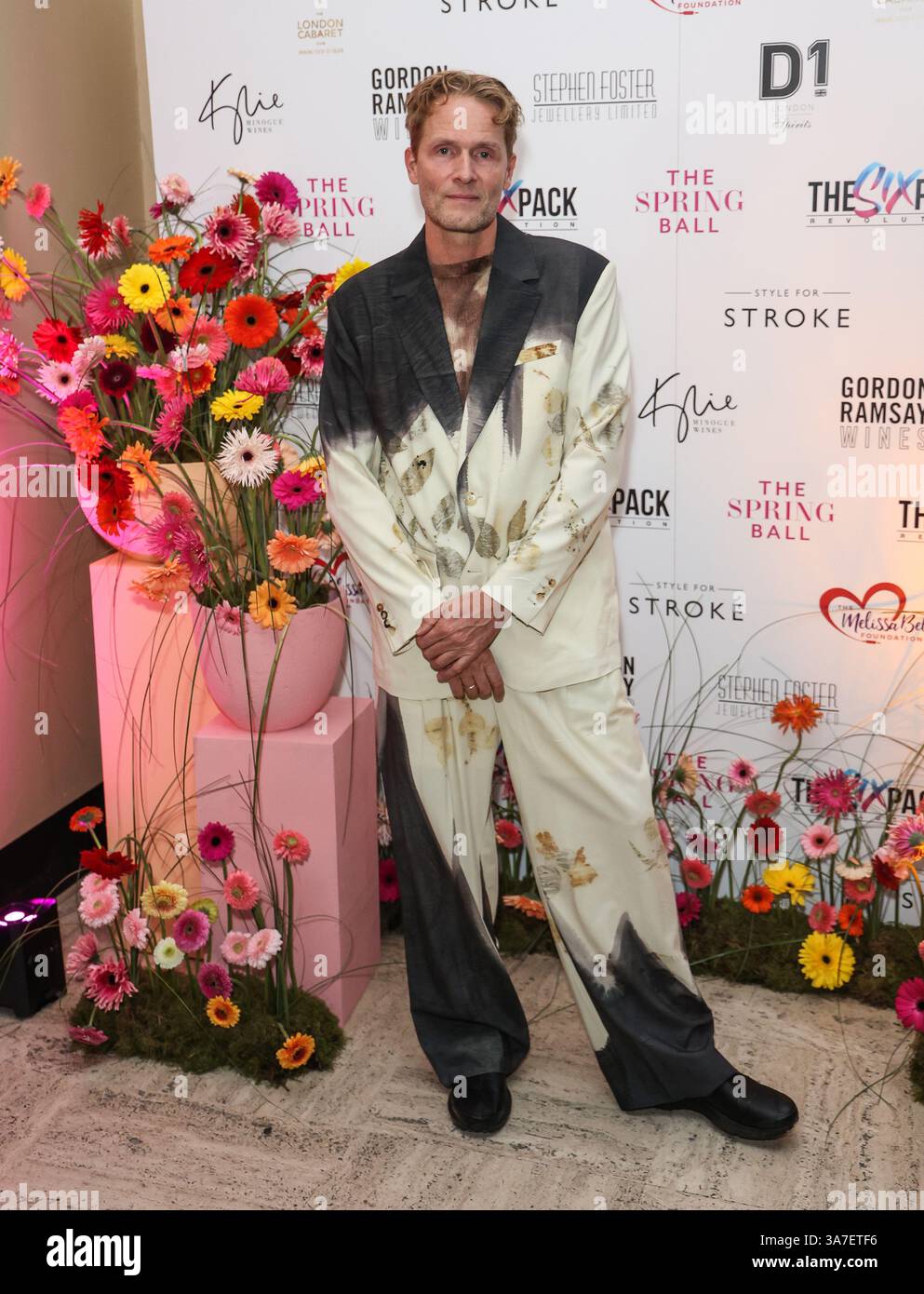 Toby Gad attends the Spring Ball 2025 in Aid of Style For Stroke and ...