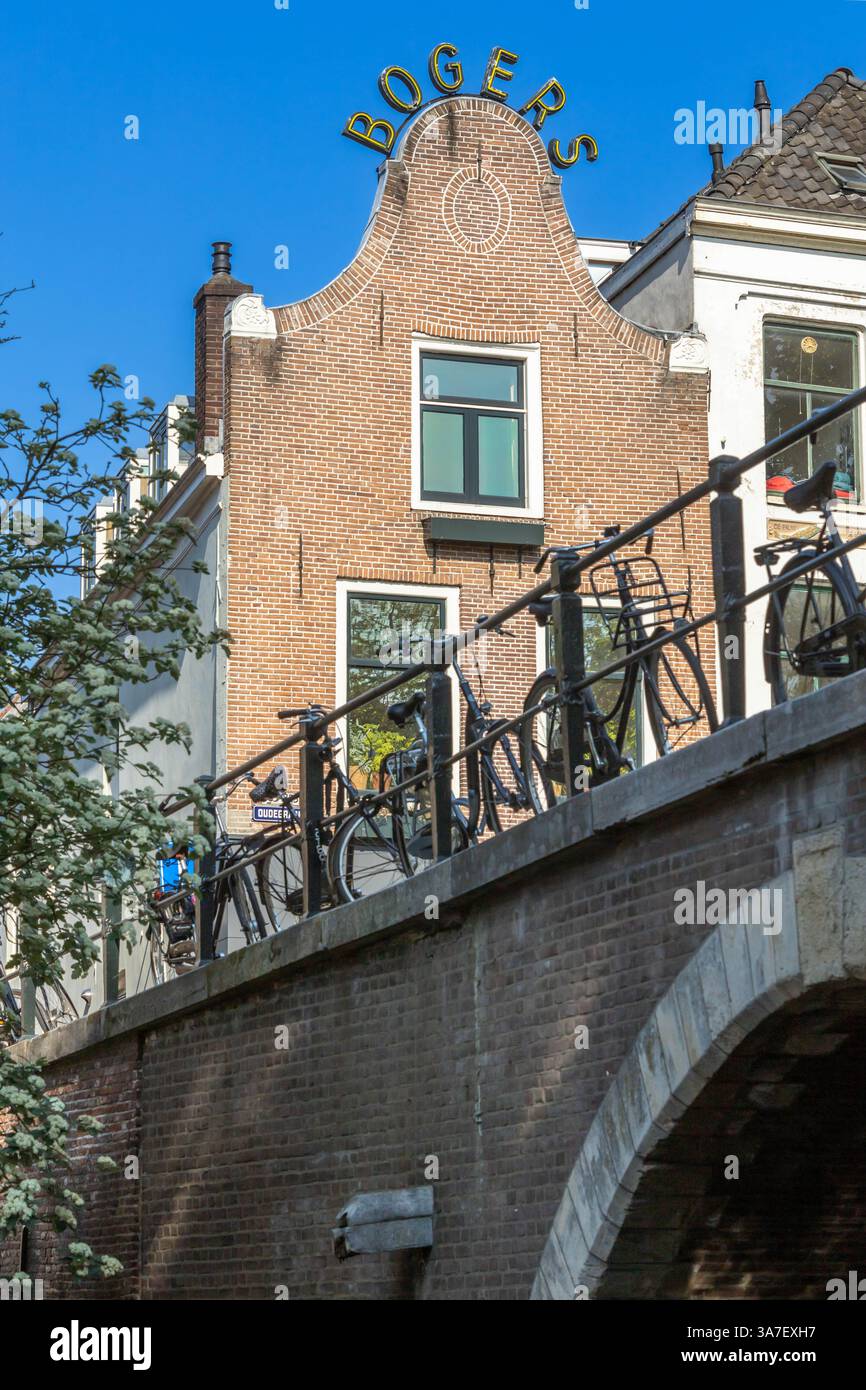 Utrecht, the Netherlands. 9 May 2024. Traditional Dutch building ...