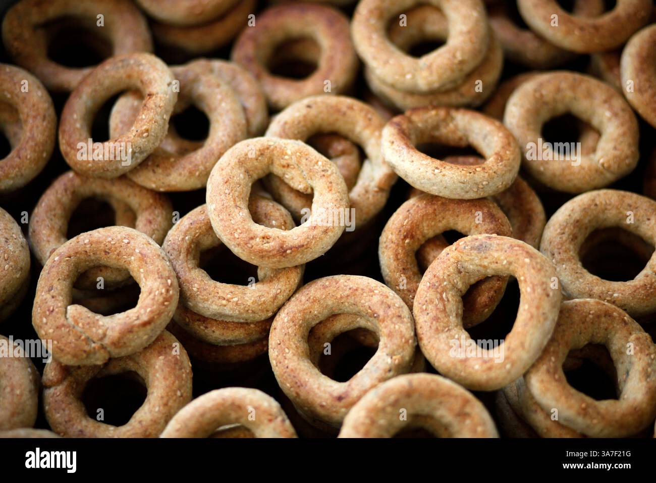 Palestinian families prepare the traditional cookies ahead of Eid al ...
