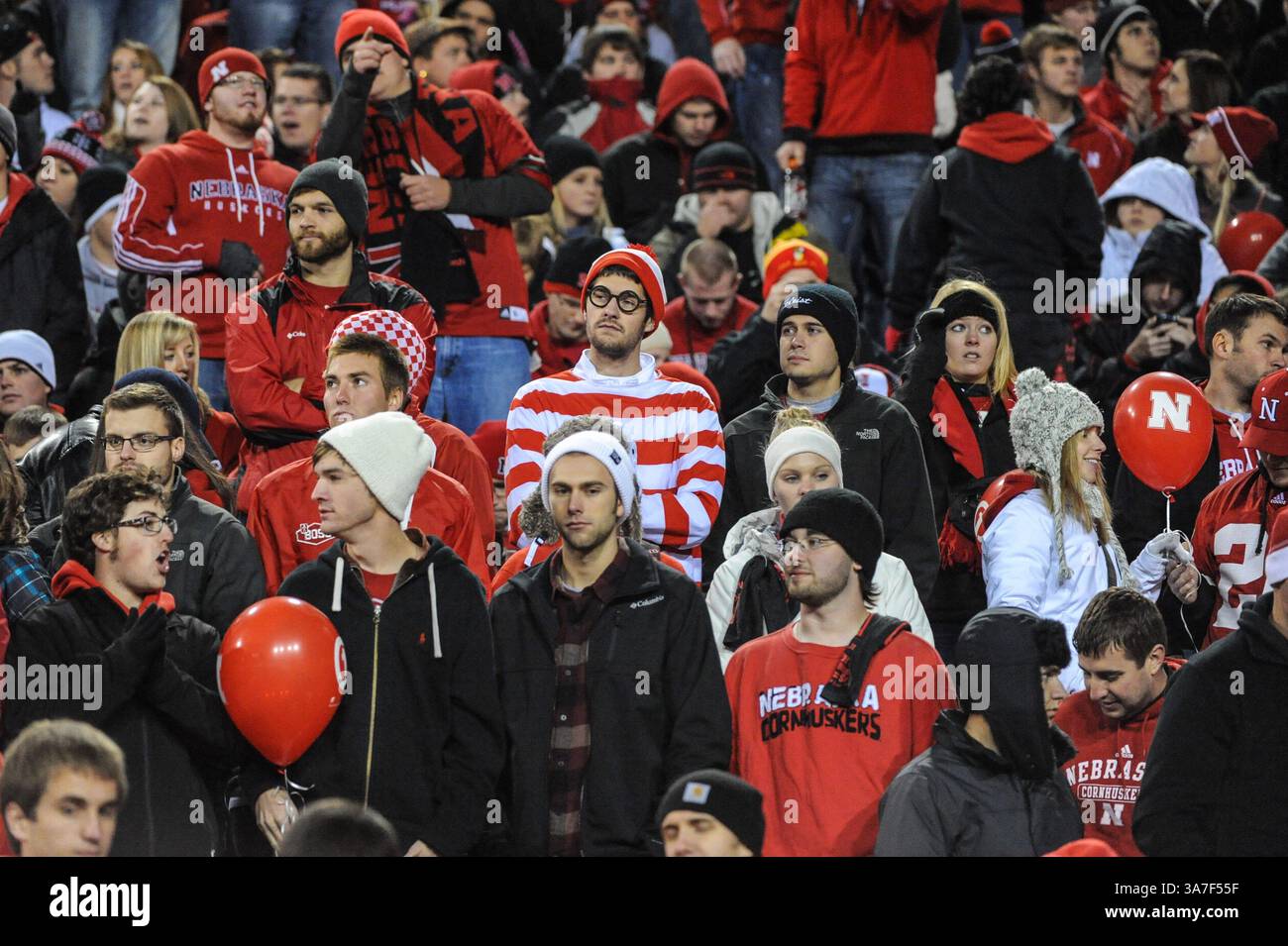 Oct. 27, 2012 - Lincoln, Nebraska, U.S - Waldo, of Where's Waldo fame ...