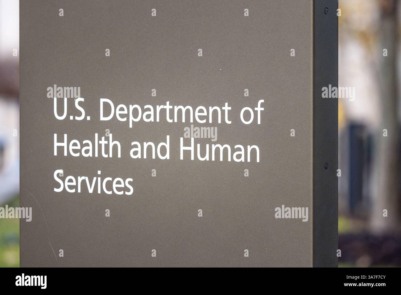 Headquarters Sign US Department of Health and Human Services - HHS ...