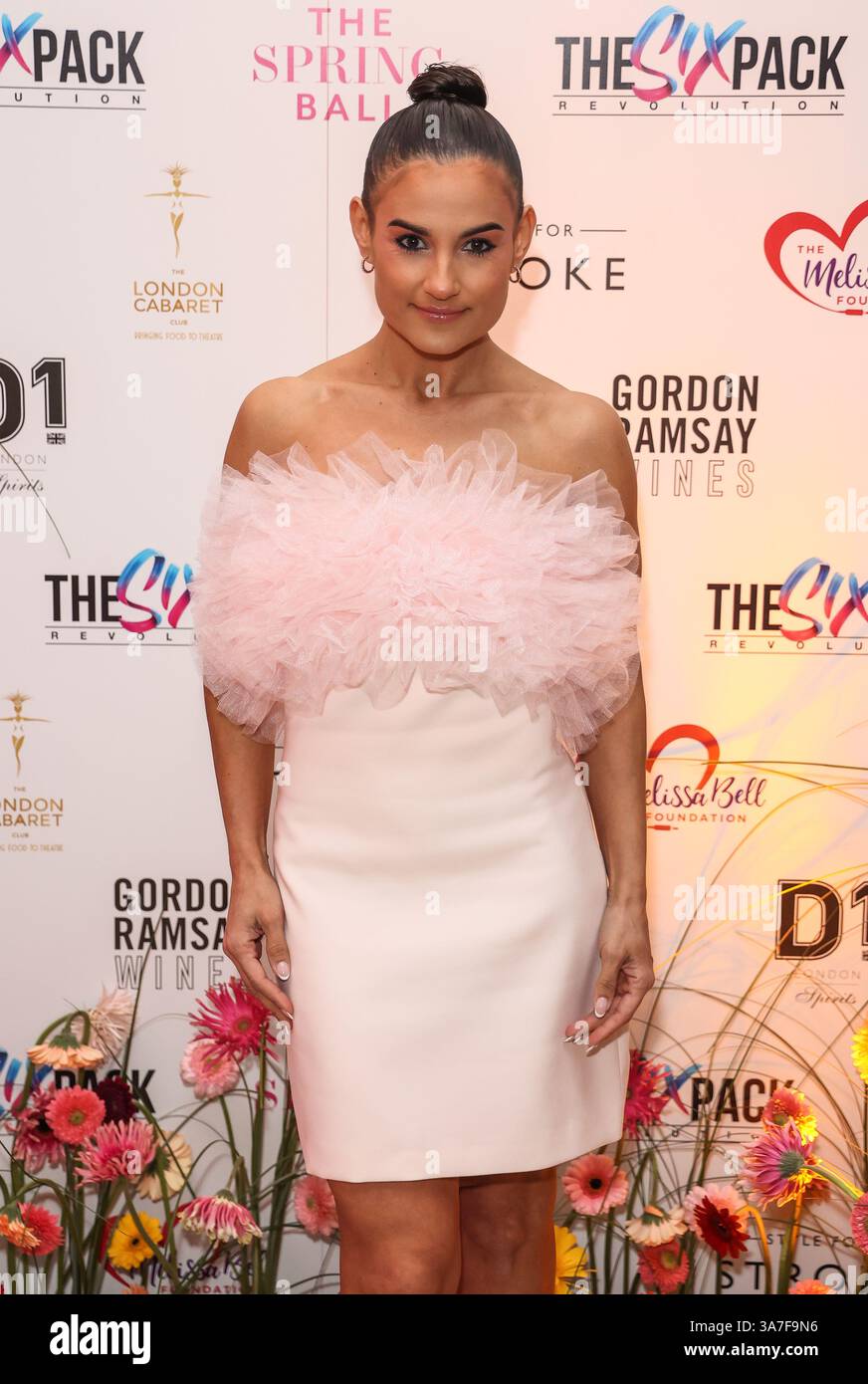 London, UK. 26th Mar, 2025. Ionica Adriana attends the Spring Ball 2025 ...