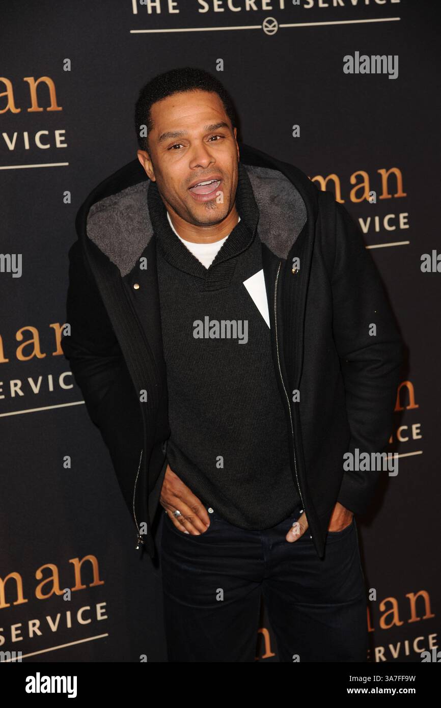 Maxwell at the premiere of 'Kingsman: The Secret Service' at SVA ...