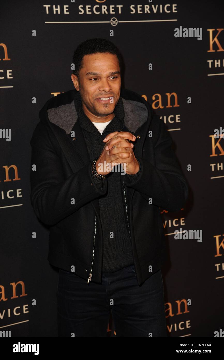 Maxwell at the premiere of 'Kingsman: The Secret Service' at SVA ...
