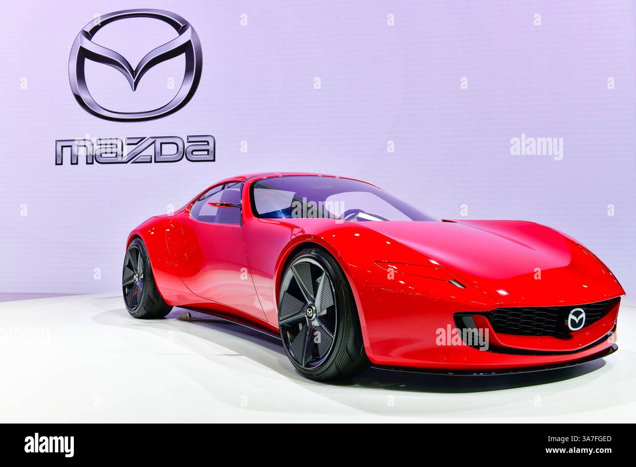 Thailand - March 26, 2025 : MAZDA ICONIC SP or the latest concept car ...