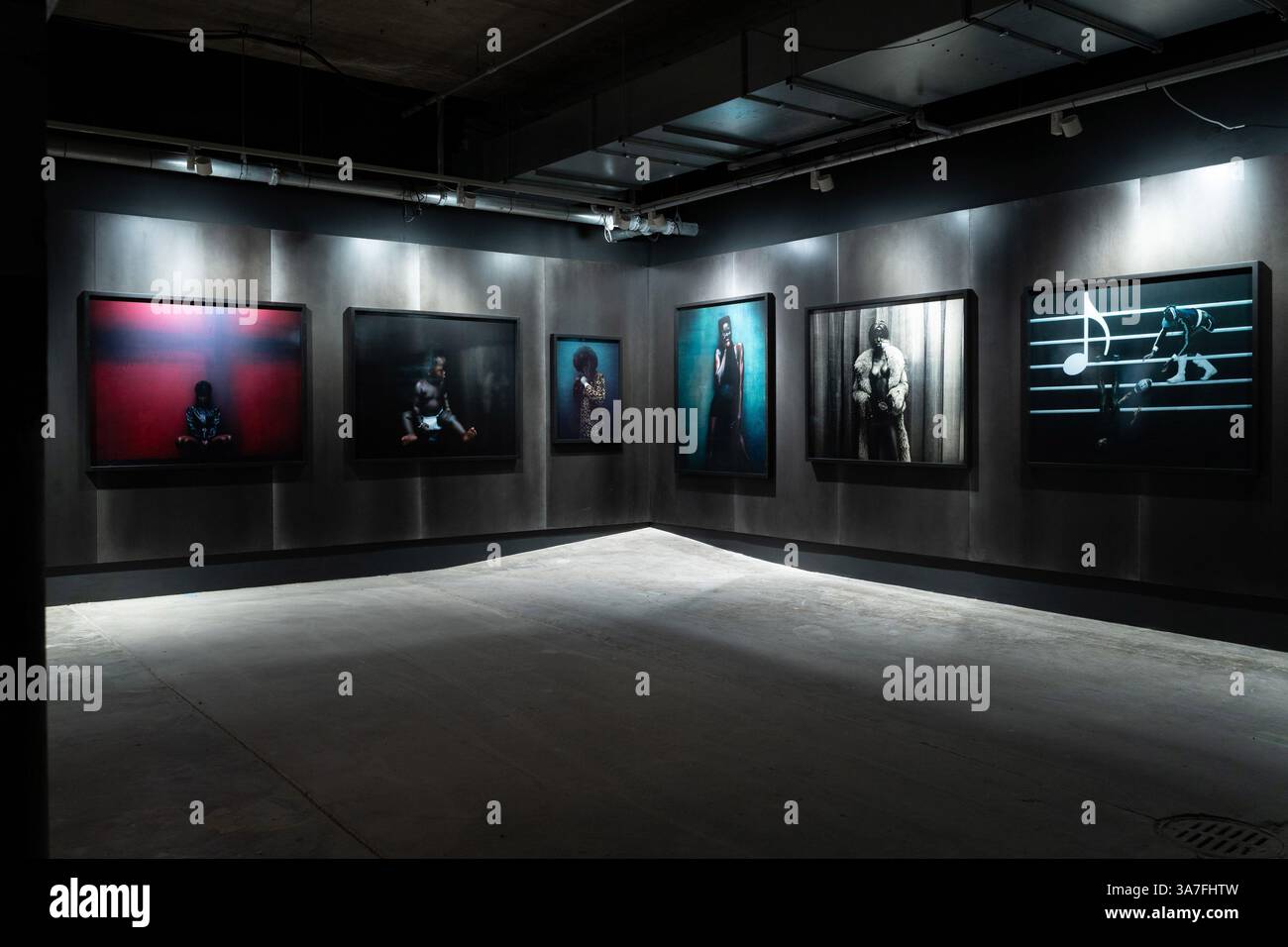 EDITORIAL USE ONLY Views of photographer and filmmaker Gabriel Moses ...