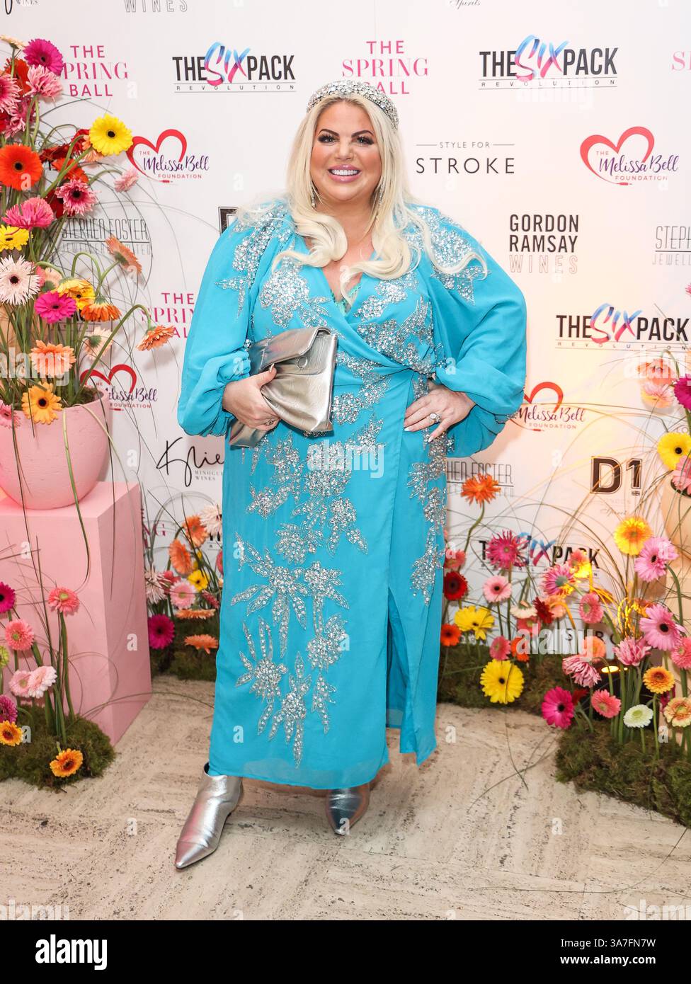 Siobhan Murphy attends the Spring Ball 2025 in Aid of Style For Stroke and the Melissa Bell ...