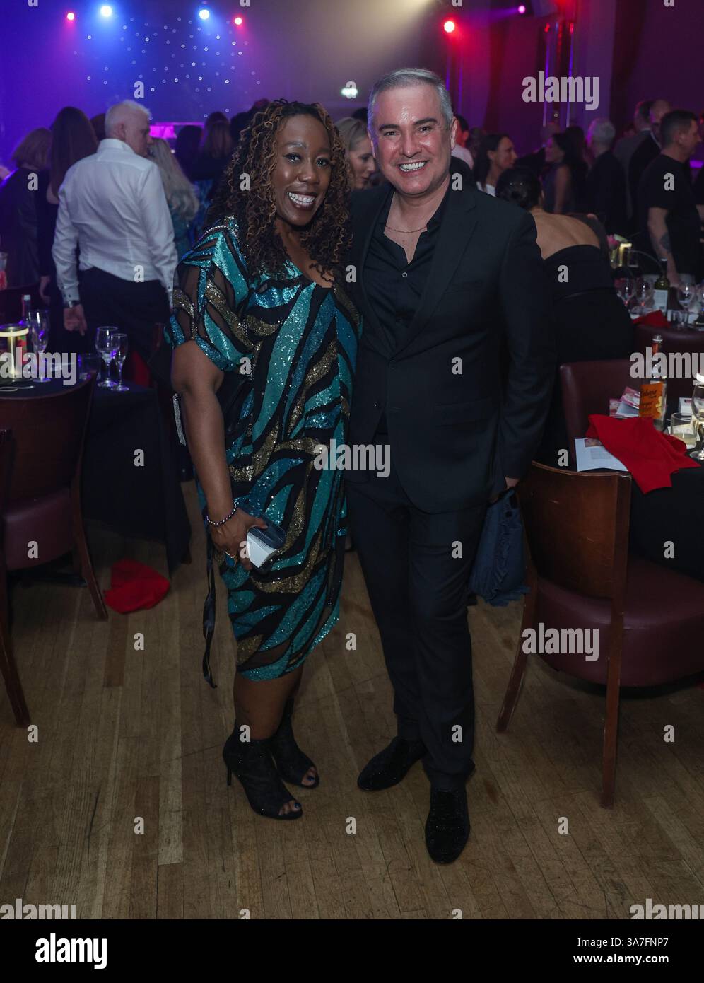 Chizzy Akudolu and Nick Ede attend the Spring Ball 2025 in Aid of Style ...