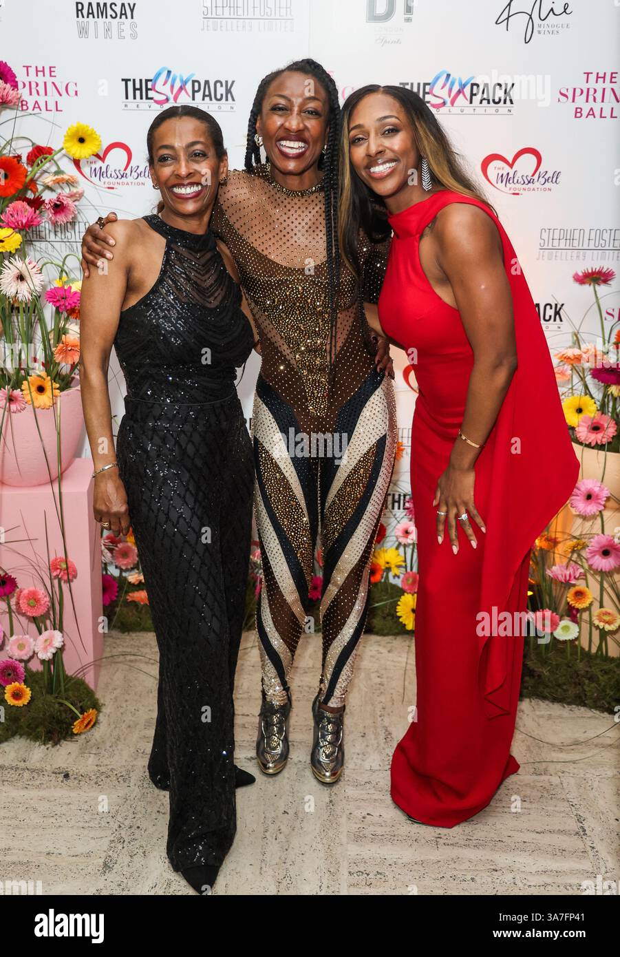 Stacey Haynes, Beverley Knight and Alexandra Burke attend the Spring ...