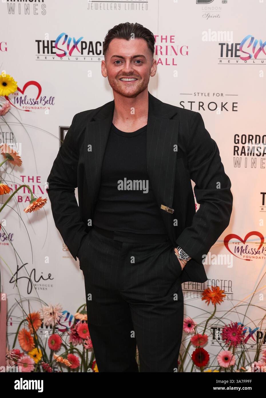 Reece Donnelly attends the Spring Ball 2025 in Aid of Style For Stroke ...