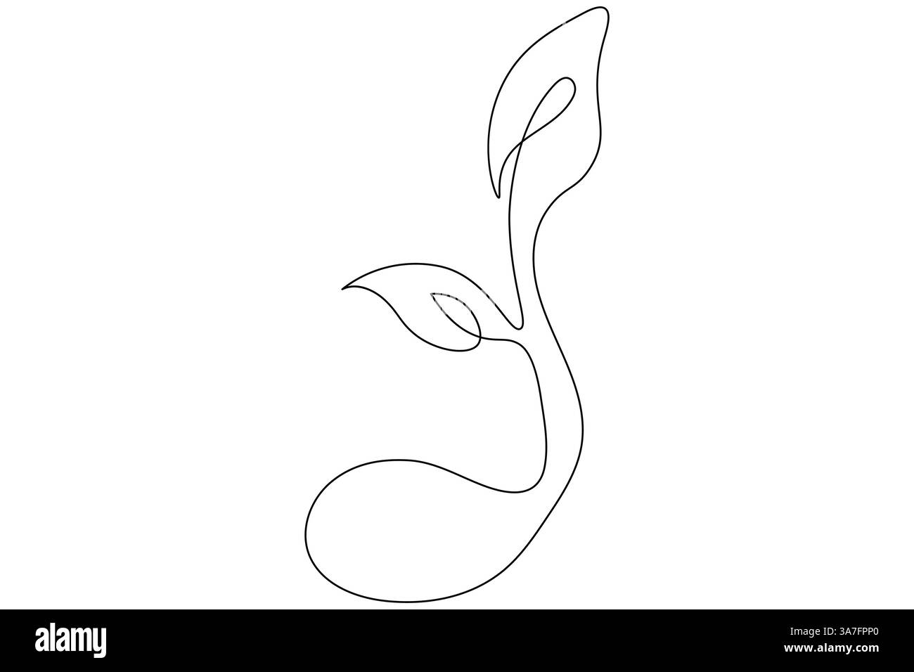 Ecology Sustainable Continuous One Line Art And Out Line Vector Icon Stock Vector Image And Art