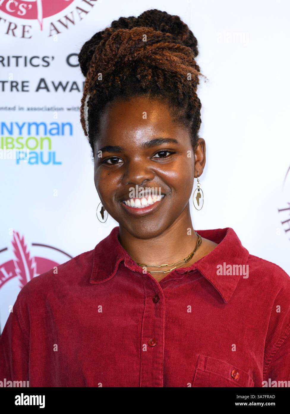 London, UK. March 27th, 2025. Francesca Amewudah-Rivers arriving at the ...