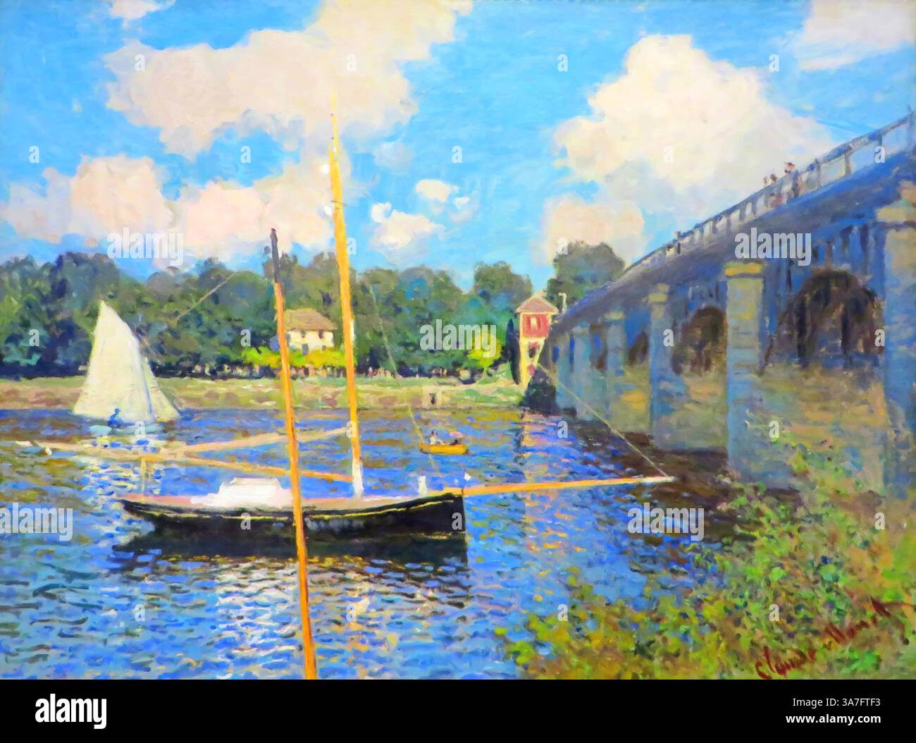 The Art of Landscape, 1871 (painting) by Monet, Claude (1840-1926 ...