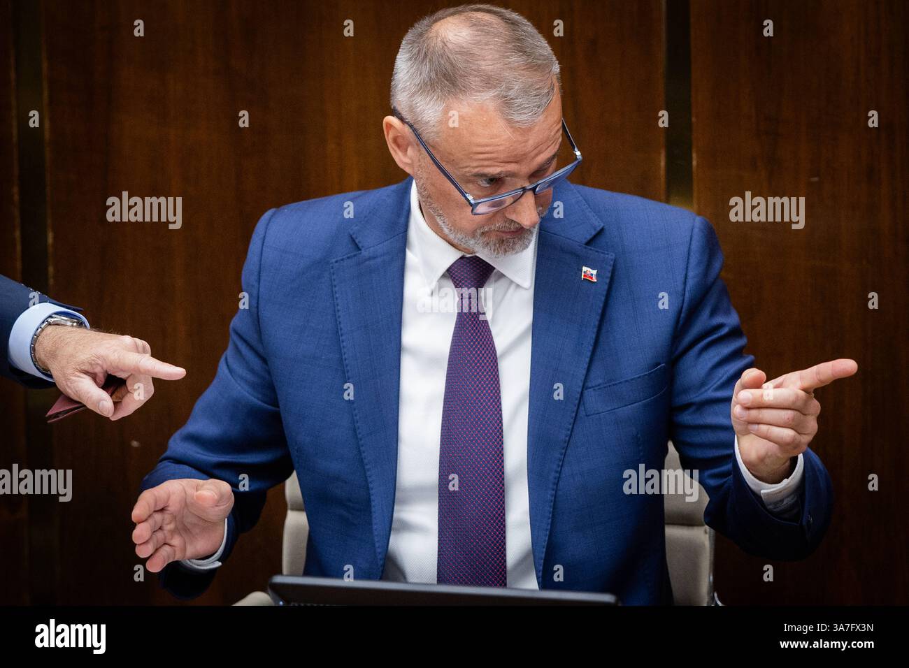 NATIONAL COUNCIL OF SLOVAKIA MEETING Newly elected President of the ...