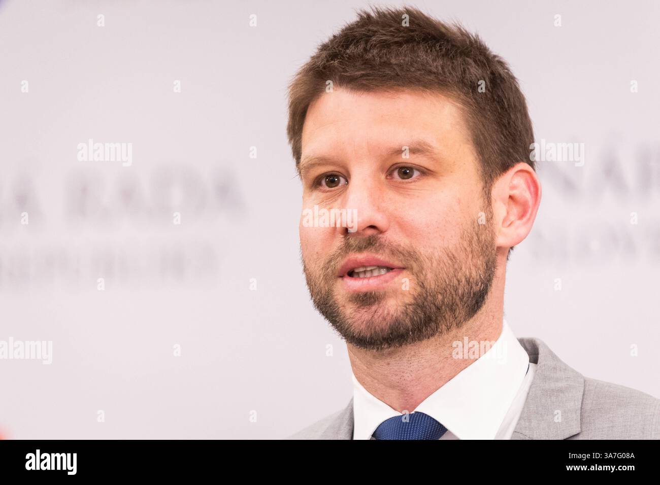 MICHAL SIMECKA The leader of the strongest Slovak opposition movement ...