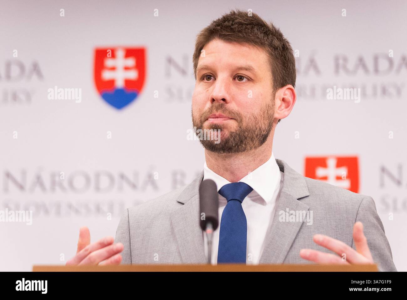 MICHAL SIMECKA The leader of the strongest Slovak opposition movement ...