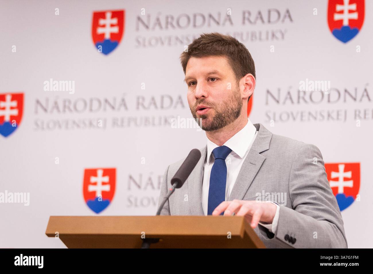 MICHAL SIMECKA The leader of the strongest Slovak opposition movement ...